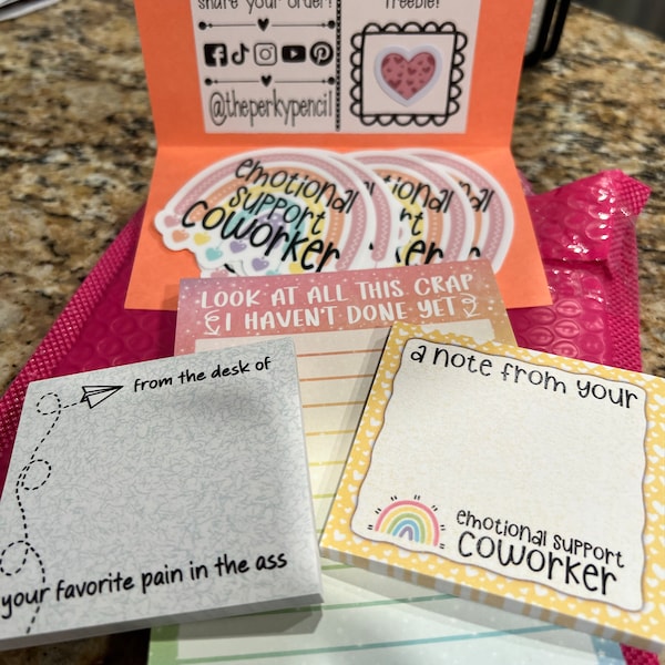 From the Desk of Your Favorite Pain in the *ss Sticky Notes, Funny Memo ...