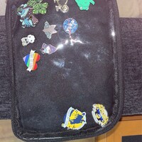 Pin Belt Bag - Ita Bag, Pin Display Bag, Clear Pocket Display Bag, Pin ...