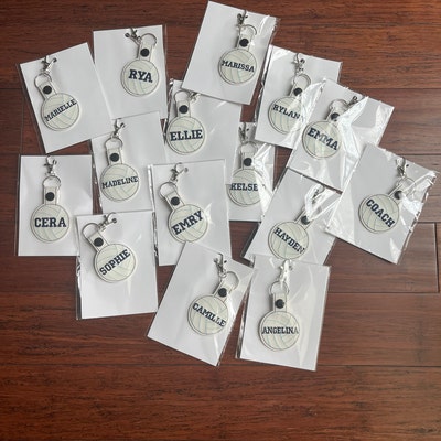 Kids' Bag Tags, Keychain Name Tags for Backpacks, Snack Bags, Lunch ...