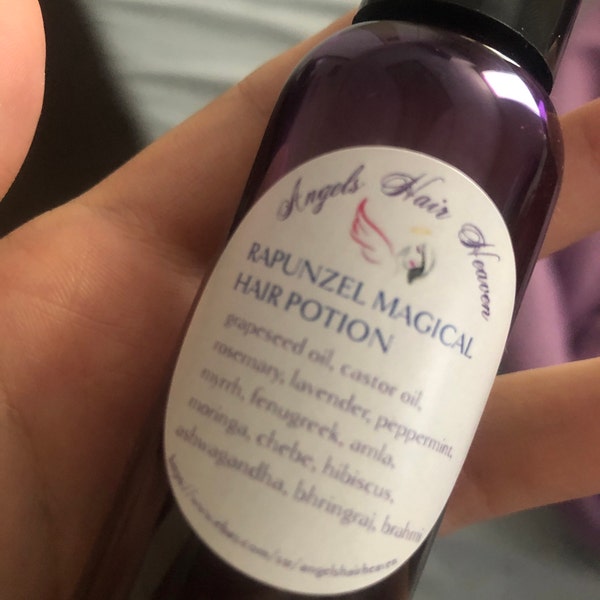 Rapunzel Magical Hair Potion Aryuveda Amla Bhrami Ashwaghanda Myrrh ...