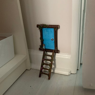 Fairy Door, Pink Fairy Door, Fairy Garden, Indoor Fairy Door, Rustic ...