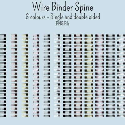 Binder Rings Digital Clip Art Goodnotes Notability Digibujo Planner ...