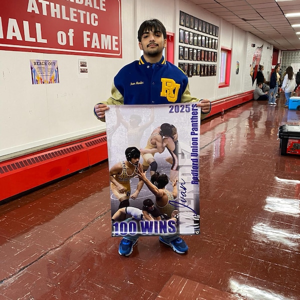 Printed Vinyl Football High School Custom Sports Banner - Senior Sports ...