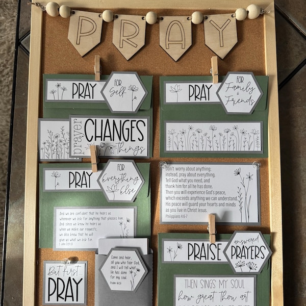 DIY Prayer Box Printable Craft - Perfect for Kids and Adults - Etsy