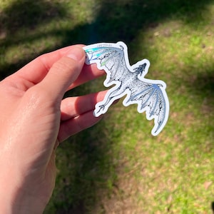 Abraxos Holographic Sticker Throne of Glass - Etsy