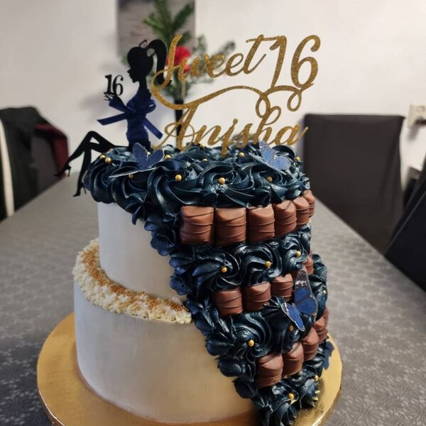 Cakeshop 12 X PRE-CUT Blue Butterfly Edible Cake Toppers BT065 - Etsy