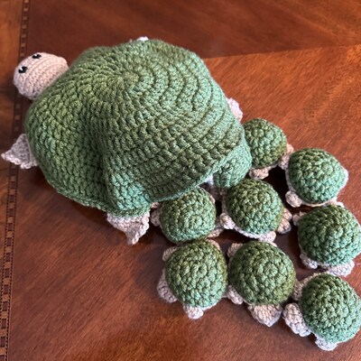 The ORIGINAL Turtle Memory Game PATTERN English Pdf ORIGINAL Stitched ...