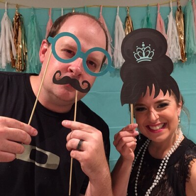 Breakfast at Tiffany's Party Printable Photo Booth Props Tiffany's ...