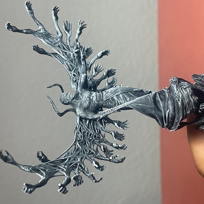 Satyr Warrior Hunter, Goat-man PC NPC Fey Miniature 28mm, 32mm, 75mm ...