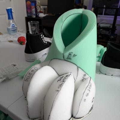 Footpaw Base Pattern - Etsy