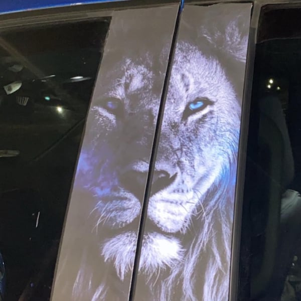 Design Your Own Custom Personalized Car Doors Livery Pillar Decal ...