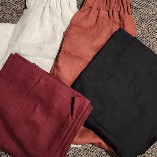 100% Linen Cross Back Apron, Linen Kitchen Apron Japanese, Linen Chef ...