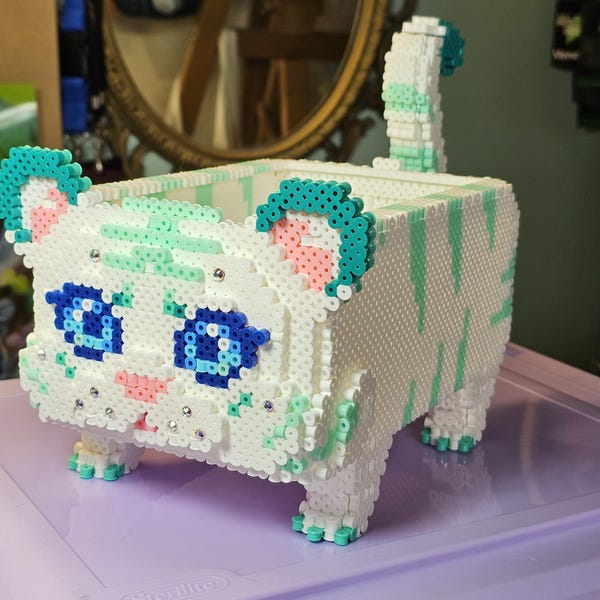 Deer 3D Perler Bead Pattern Tutorial - Etsy