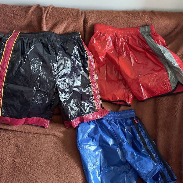 Sport Sprinter Shorts Retro Shorts Shiny Satin - Etsy