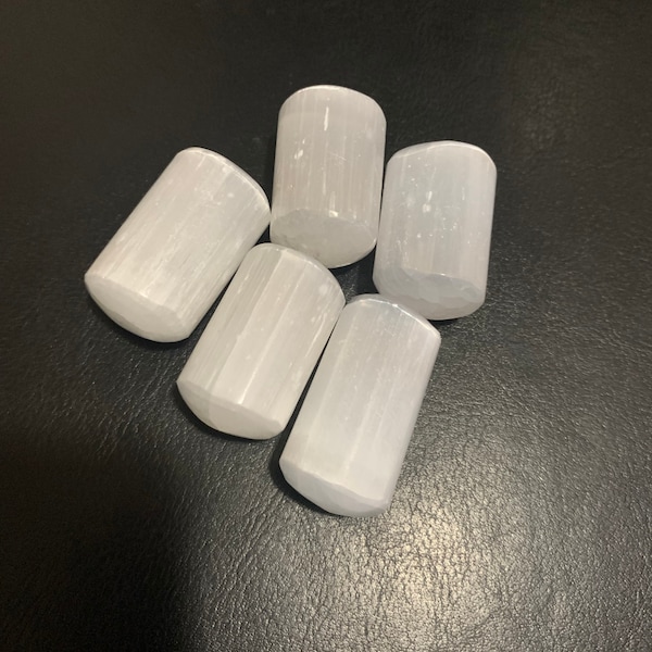 Selenite Tumbled Stones: Choose How Many Pieces (premium Quality 'A ...