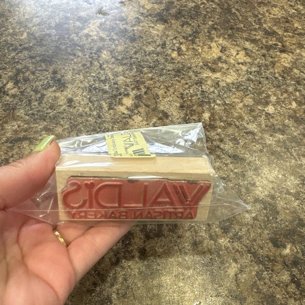 Large Custom Stamp -1" - 8" Wide Custom Logo Stamp for Branding ...