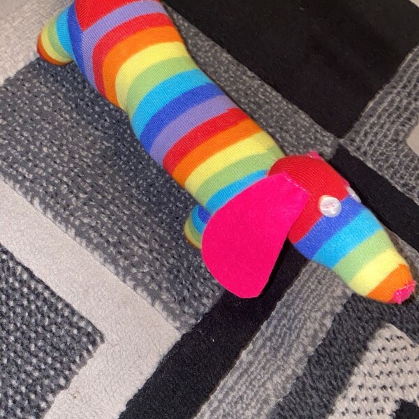 DIY Sock Dachshund Craft Kit: Sewing Project for Kids & Adults - Etsy UK