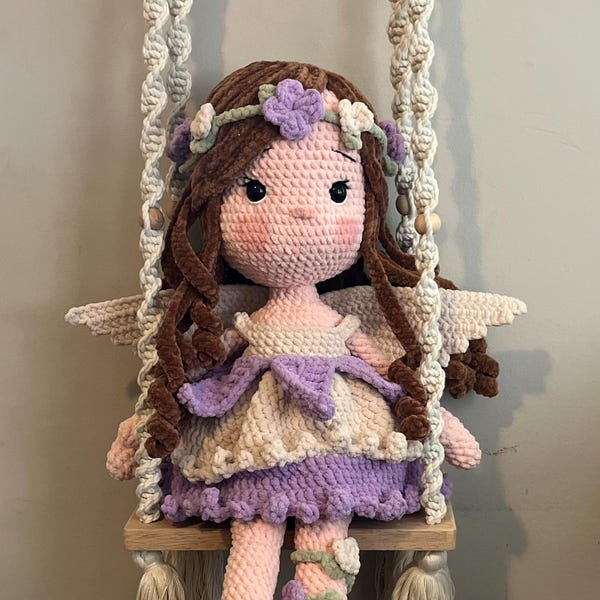 Fairy Girl Lila English Pattern - Etsy