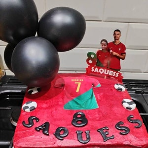 Messi and Haaland Cake Topper Mbapee Cake Topper Top Football Players ...