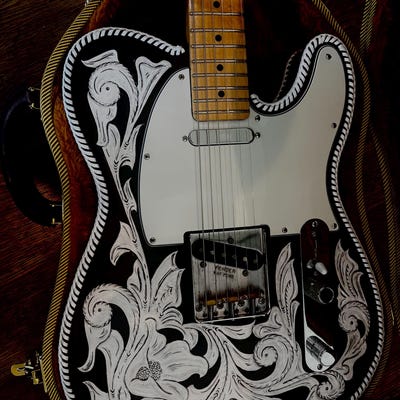 Fender Telecaster Mim/standard Players Tele/50s Reissue With CUSTOM ...