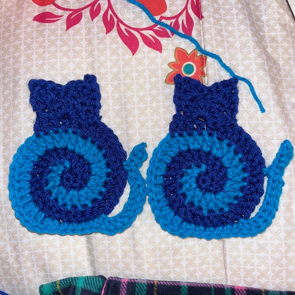 Swirly Cat Crochet Pattern PDF - Etsy