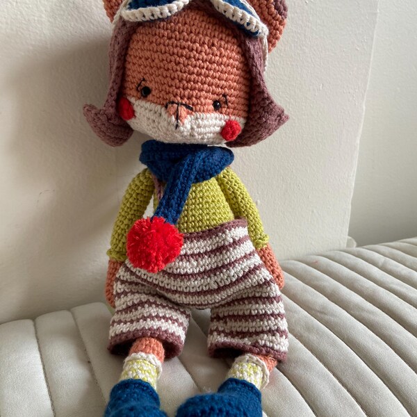 Willy the Puff Boy Pattern, Amigurumi Doll Pattern, Crochet Doll ...