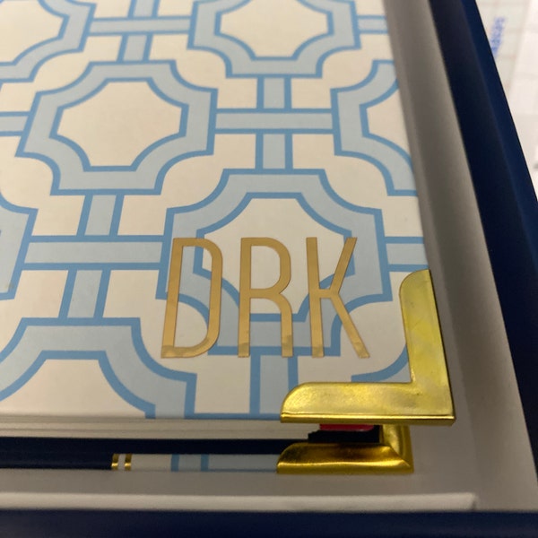 Simplified Planner Monogram Decal Sticker | Weekly Simplified Planner ...