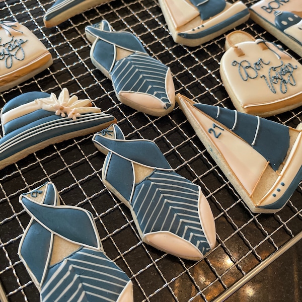 Riviera Cookie Decorating Workbook - Etsy