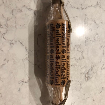 Personalized KIDS Rolling Pin With NAME. Embossing Rolling Pin. Kids ...