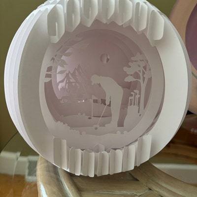 Nativity Scene Sphere Pop up SVG Templates for Creating Mini Sphere ...