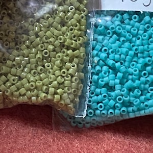 TURQUOISE DREAMS Miyuki Tila Beads Bracelet Beads Seed Beads Tile Bead ...