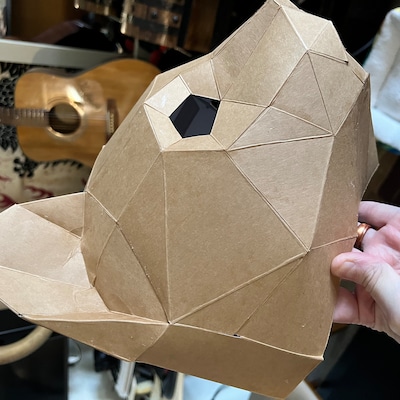 Rooster Mask DIY, Papercraft Chicken Mask Printable Template for ...