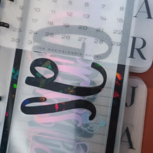 Books Hobbies Tracker Matte Vellum - Etsy