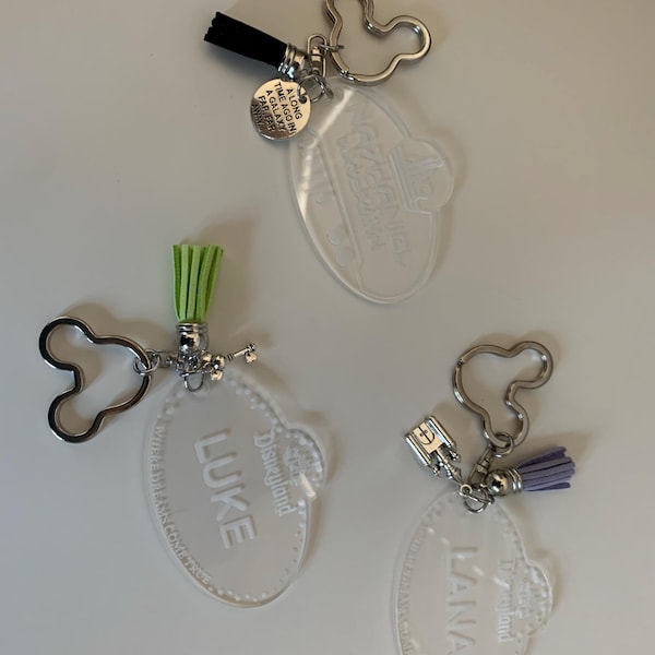 Walt Disney World 50th Anniversary Cast Member Inspired Acrylic Key ...