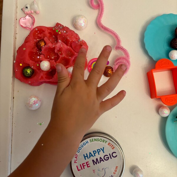 MAGIC Play Dough Jars, Play Dough Kit,kids Party Favors, Goodie Bags ...