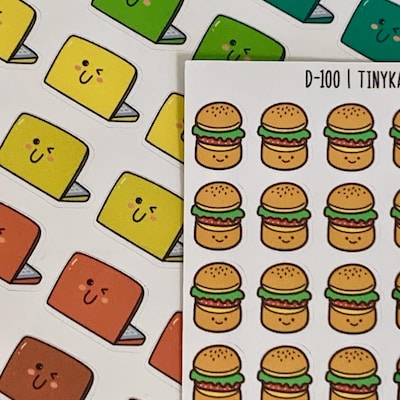 19 Vintage Sticky Note Planner Stickers, Vintage Scrapbook Stickers ...