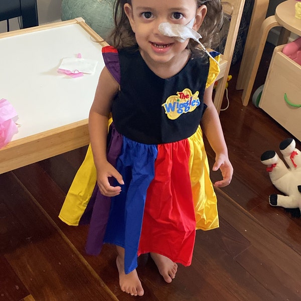 BLUEY Twirl Dress Pink Bow Tie Party Birthday Event Outfit Bingo Muffin ...