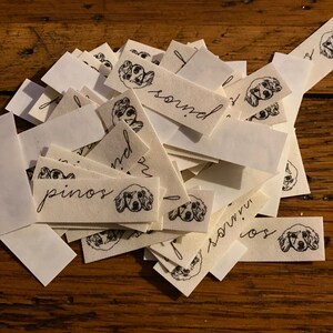 Trial Size Custom Logo Labels / Brand Labels for Handmade - Etsy