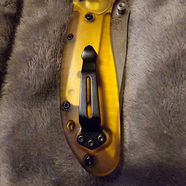 Benchmade Griptilian 551 Terminal ULTEM™ Scale Set Custom Knive Parts ...