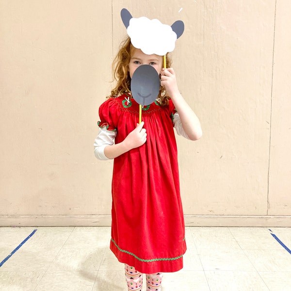 Christmas Nativity Photo Booth Props and Banner - Printable Christmas ...