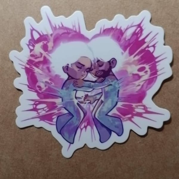Jayce and Viktor Sticker: Jayvik Sticker, Jayce Arcane Sticker, Viktor ...