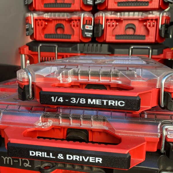 Milwaukee PACKOUT Custom Latch for Compact Organizer | Personalized ...