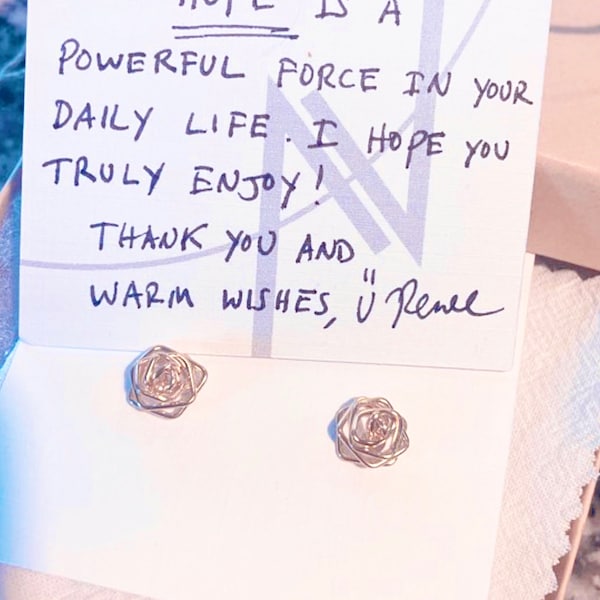 Hope Stud Earrings // Minimalist // Geometric // Modern // Delicate ...