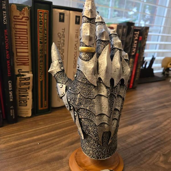 Sauron Gauntlet, Large Hand of Sauron Statue - Etsy