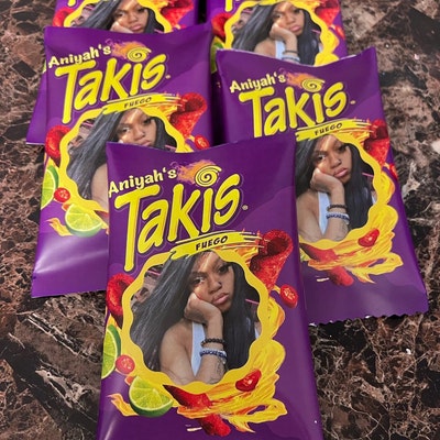 Custom Chip Bags, Taki Custom Bag, Personalized Taki Bag, Party Favor ...