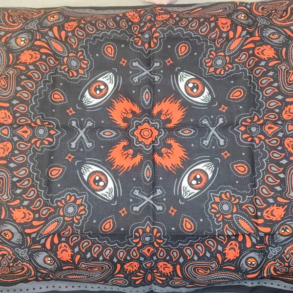 Third Eye Ghost Bandana Evil Eye Biker Behelit Guts Alucard Skull ...
