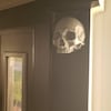 Full Size Human Skull Decor, Set of 3, Wall Mounted Gothic Home Décor ...
