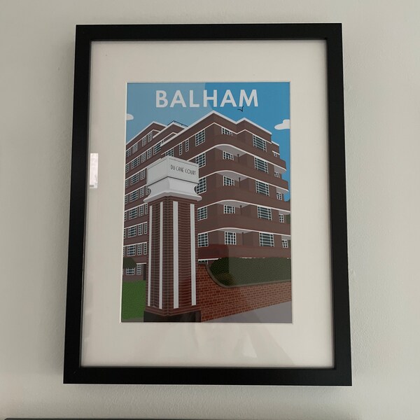 Weybridge, Thames Lock - Digital Art Print - Etsy UK