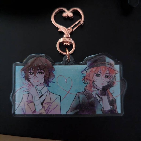 Bungou Stray Dogs Art Print / Soukoku Art Print / Dazai Osamu / Chuuya ...