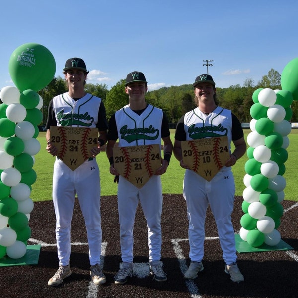 Custom Baseball Senior Night Wood Plaque, Senior 2026, End of Season ...